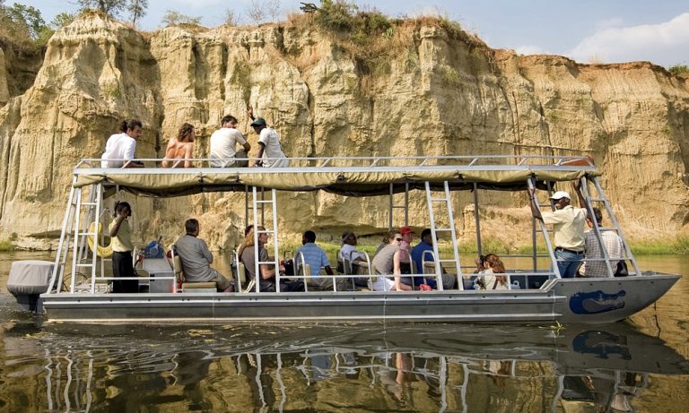 Boat Cruise to the Base of Murchison Falls | Uganda Safari Tours.